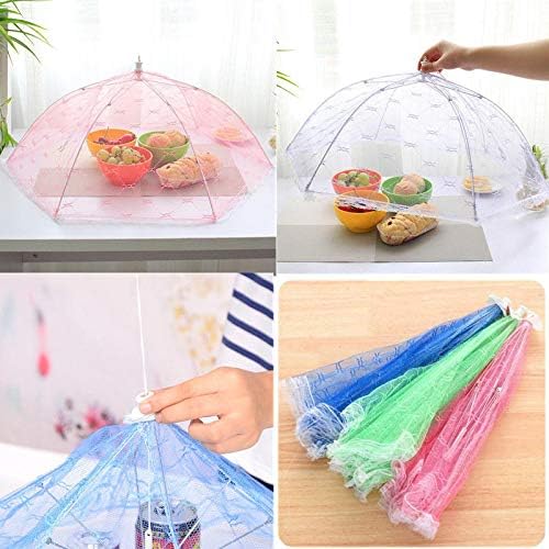 Coloured Food Cover/Net - Set Of 4: Amazon.co.uk: Kitchen & Home