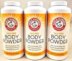 Amazon.com : Talc-Free Body Powder for Body Odor Sweat & Moisture : Beauty