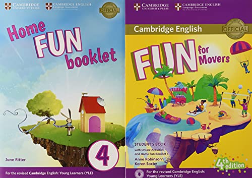 Fun for Movers Student's Book with Home Fun Booklet 4 (Fourth Edition) con actividades online ...