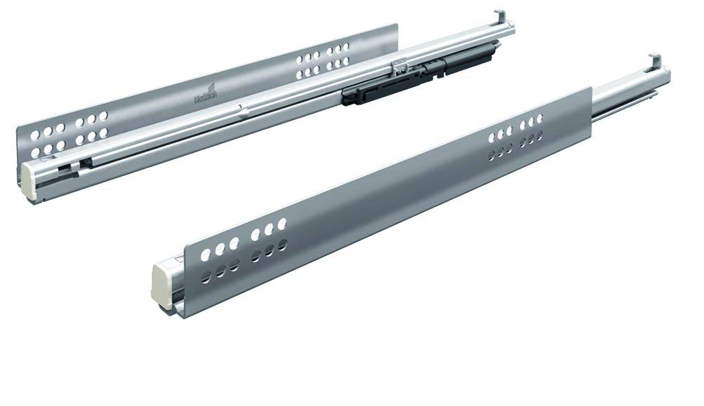 Hettich Quadro Galvanized Steel Full Extension Channel Silent, Quadro ...