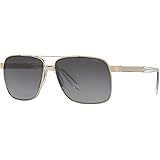 Amazon.com: Versace Womens Sunglasses Gold/Grey Metal - Non-Polarized ...