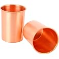 Amazon.com: HealthAndYoga™ qCup Pure Copper Tumblers for Drinking ...