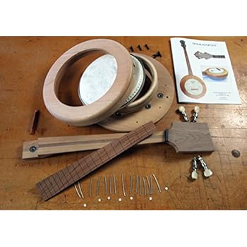 Amazon.com: Tenor Banjo Kit- Easy DIY Woodworking Project; 4 Strings ...