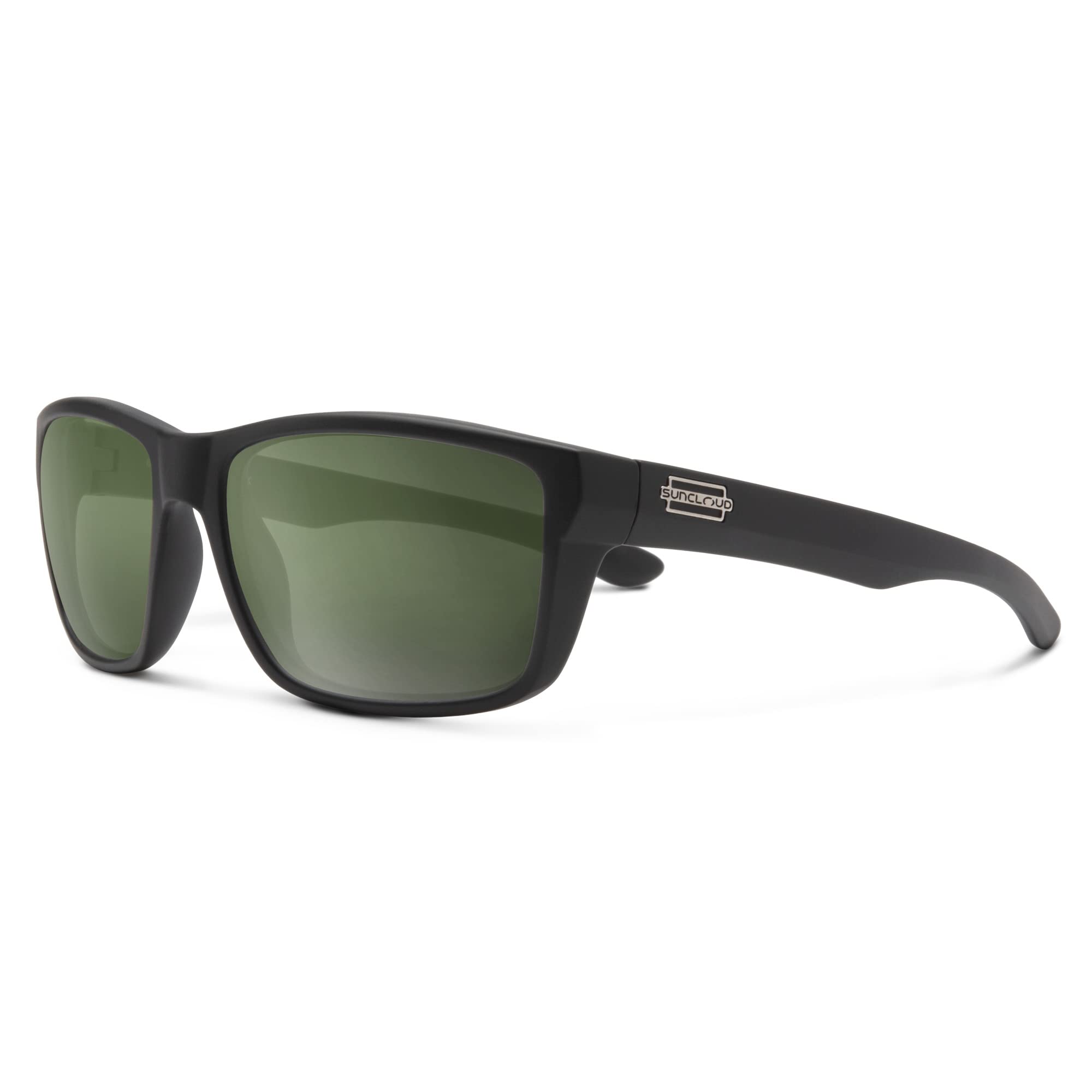 Suncloud Mayor Polarized Sunglasses, Matte Black Frame, Gray ...