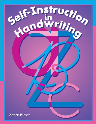 Amazon.com: Self Instruction in Handwriting: For Students or Adults to ...