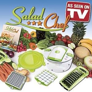 Amazon.com: Salad Chef: Genius Salad Chopper: Kitchen & Dining