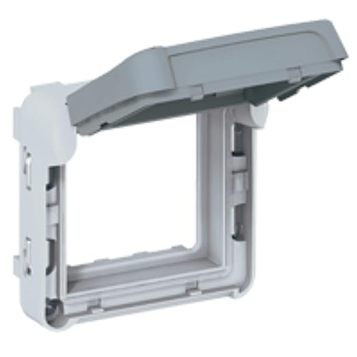 Legrand - 069580 adaptador mosaic ip55 gris plexo ii comp. Ref ...