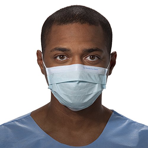 Kimberly-Clark Procedure Mask (47080), Pleated, Ear Loops, Blue, 50 ...
