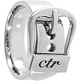 One Moment In Time LDS Mens Stainless Steel 10mm Ghost CTR Ring for ...