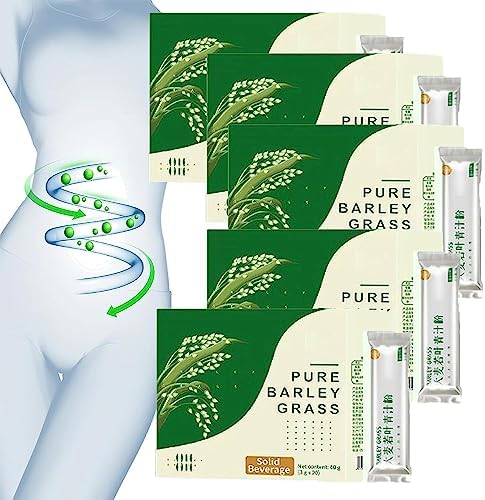 NAVETA Barley Grass Powder, Organic Barley Grass Juice Powder, 100% ...