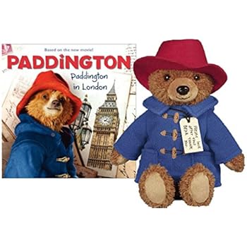 Amazon.com: Paddington Bear 16"Soft Toy w/ suitcase: Toys & Games