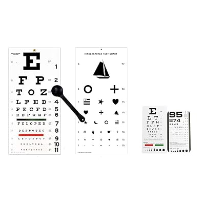 Essential 5 Piece Optometry Set - Eye Charts & Liberia | Ubuy