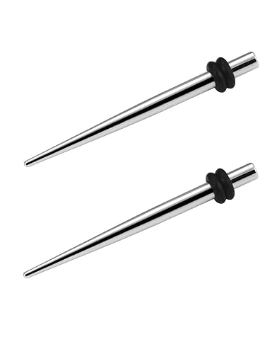 Vsnnsns 10G Ear Gauges Stretching Kit 316L Surgical Steel Tapers ...