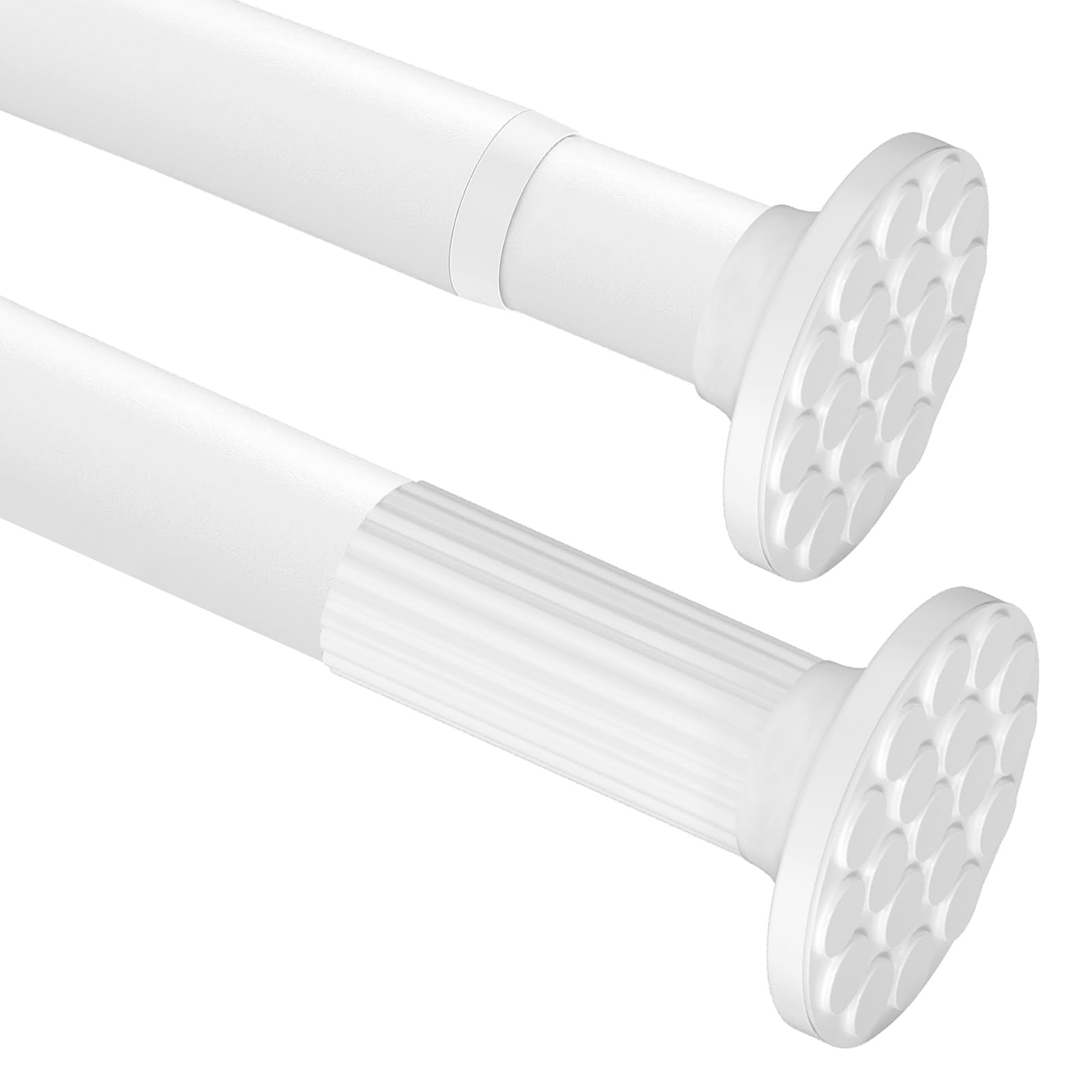 Heavy Duty Spring Tension Rod,125-163" Room Divider Tension Curtain Rod ...