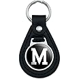 Amazon.com: Graphics and More Letter M Initial Black White Black ...