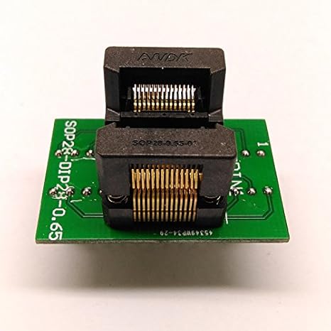SSOP28 Adapter Programming Socket TSSOP28 IC Test Socket Programmer OTS ...