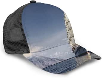 Baseball Cap Men Women, Sailing Ship Cruises Luxury Yachting Adjustable ...