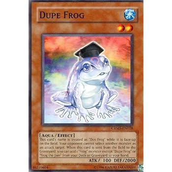 Amazon.com: Yu-Gi-Oh! - Des Frog (CRV-EN026) - Cybernetic Revolution ...