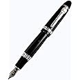 Amazon.com : JDYYICZ Advanced Fountain Pen 159 Black Bright with Silver ...