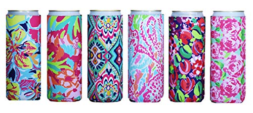 Baxendale Tall Can Sleeve for Slim Can and Tall Beer Cans - Set of 6 ...