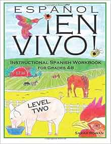 Amazon.com: Español En Vivo Level 2: Instructional Spanish Workbook for ...