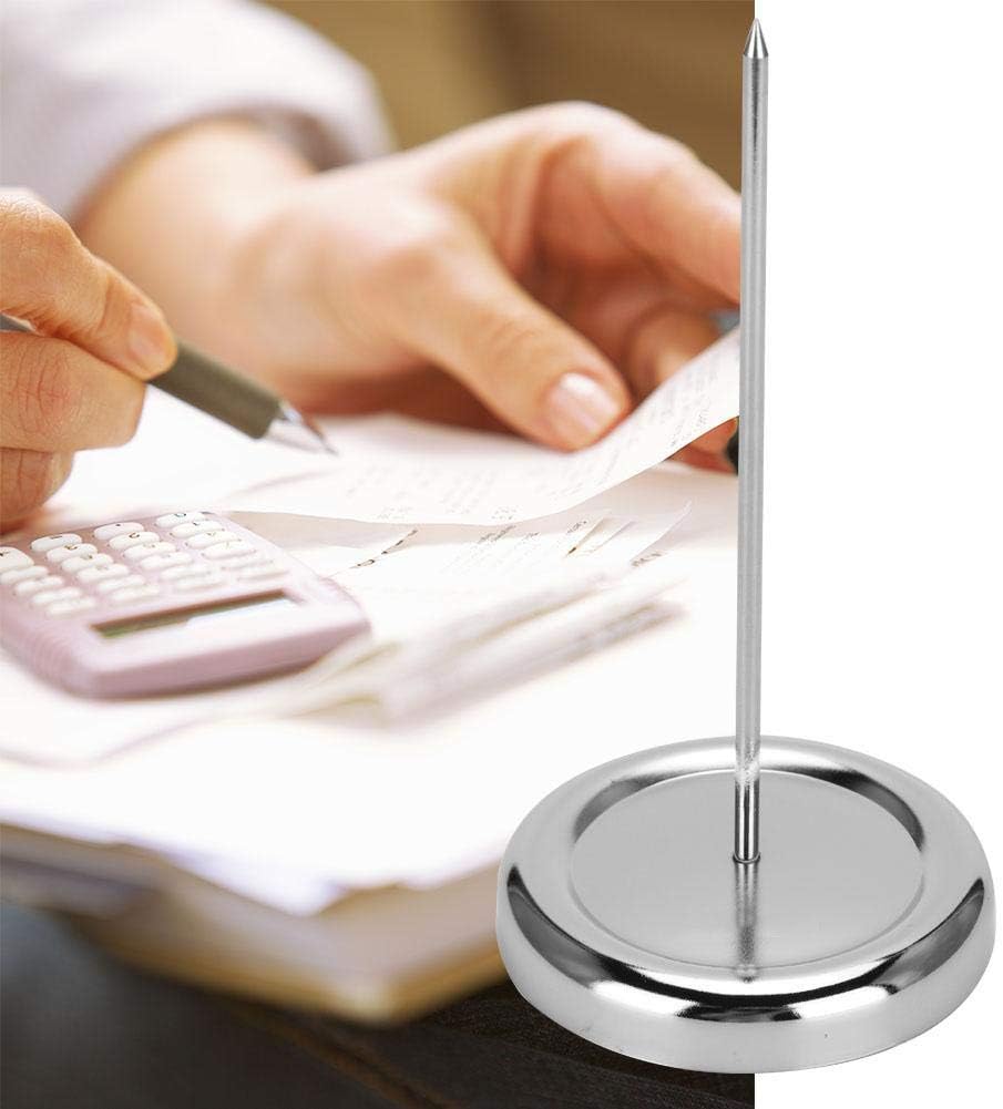 Straight Rod Receipt Holder, 5.7in Stainless Steel Straight Rod Paper ...