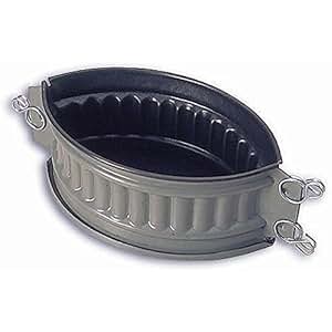 Amazon.com: Pate Mold, 8-1/4'' L X 5-1/2'' W X 3-1/2'' H, Oval, Non ...