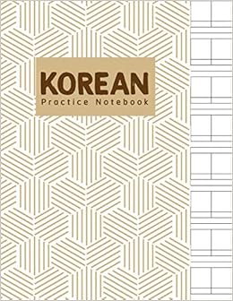 Amazon.in: Buy Korean Practice Notebook: Korean Writing Practice Book ...