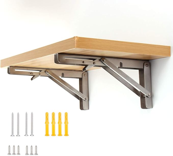 Supports de tablette rabattables 1 paire Support de tablette rabattable ...