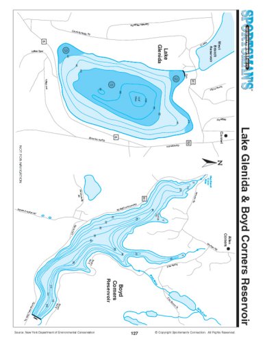 Southeastern New York Fishing Map Guide - MasterBasser