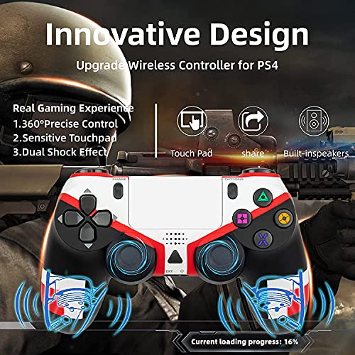 Wireless PS4 Controller, Playstation/4 Bluetooth Personalized ...