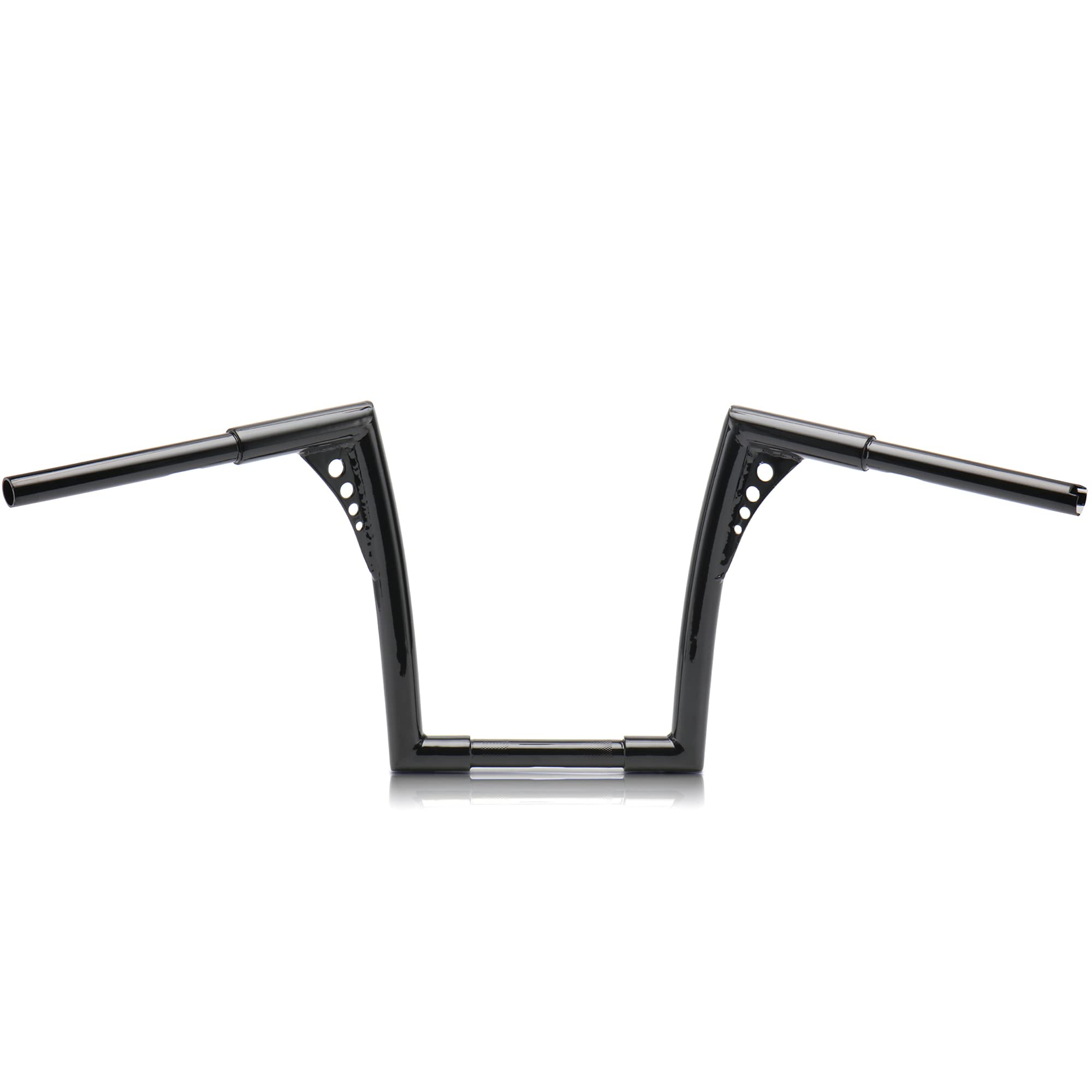 MoKitDora Sportster Dyna Softail 12” Rise Ape Hangers 1.25” Fat 1 ...