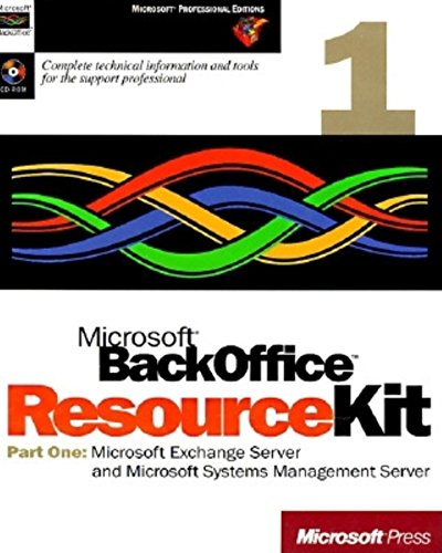Amazon - Microsoft Backoffice Resource Kit: Part 1 Microsoft Exchange (Microsoft Professional ...
