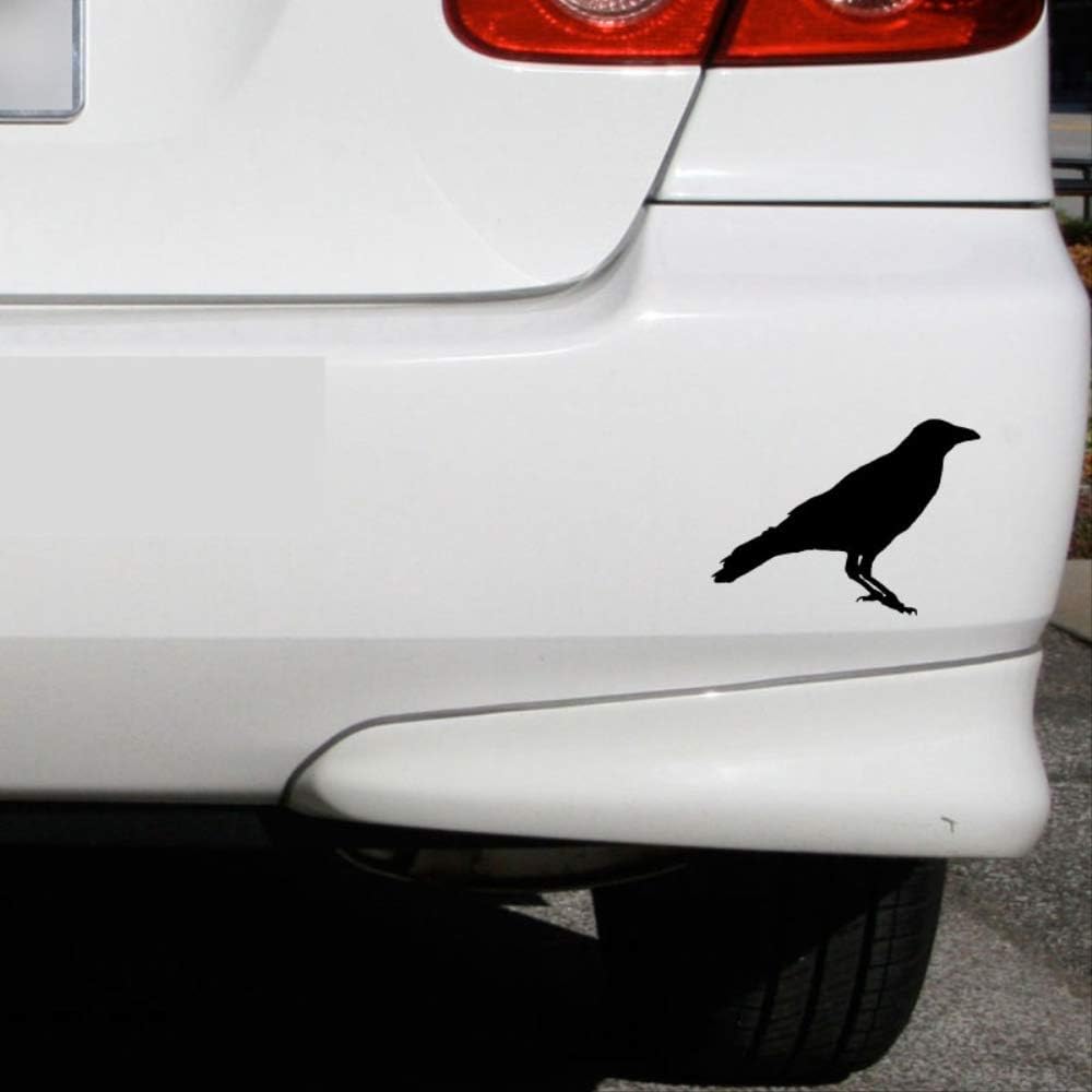 WYLYSD Sticker de Carro 17 cm * 12 cm Animal Cuervo pájaro Divertido ...