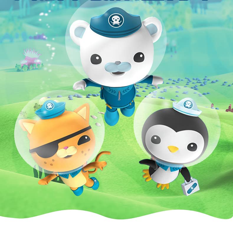 Octonauts Toys Pull-Back Rescue Vehicle - 3Pcs Octonauts GUP Toy The ...