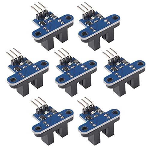 7PCS IR Infrared Slotted Optical Optocoupler Module Speed Measuring ...
