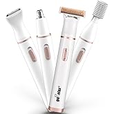 Amazon.com : 4 in 1 Women Electric Shaver Rechargeable Waterproof Razor ...