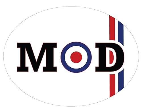 A5 Sheet Glossy Vinyl Stickers - RAF Roundel The Who Mod Target Vespa ...