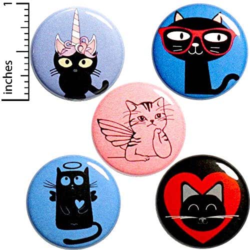 Amazon.com: Cute Kitty Cat Fridge Magnets Refrigerator or Locker ...