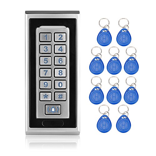 Buy RFID Door Control Locks ID Card Reader Metal Keypad Access Control System Digital Locks with ...