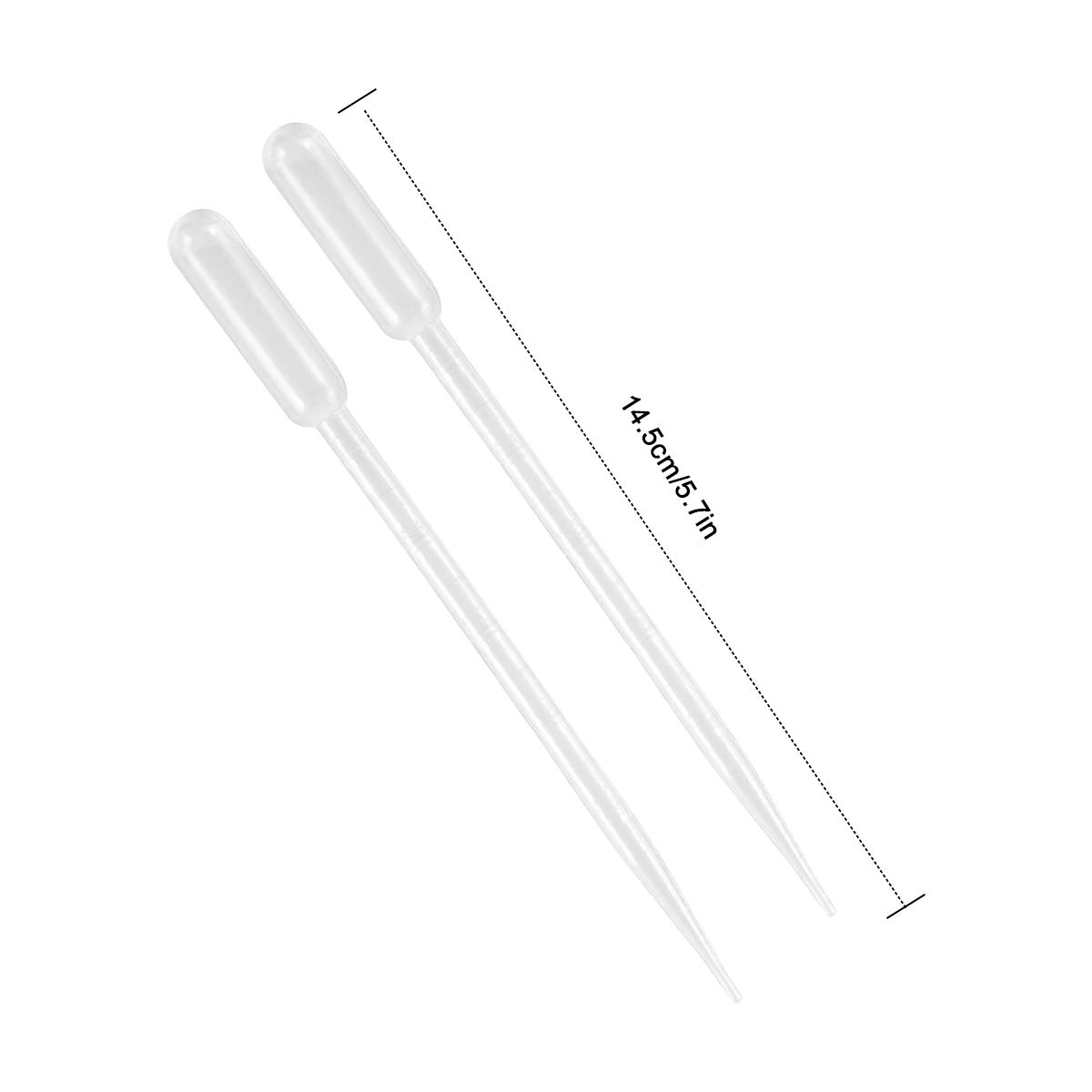 Prodotti scientifici e per laboratorio Dokpav 100 Pezzi 3ML Pipetta ...