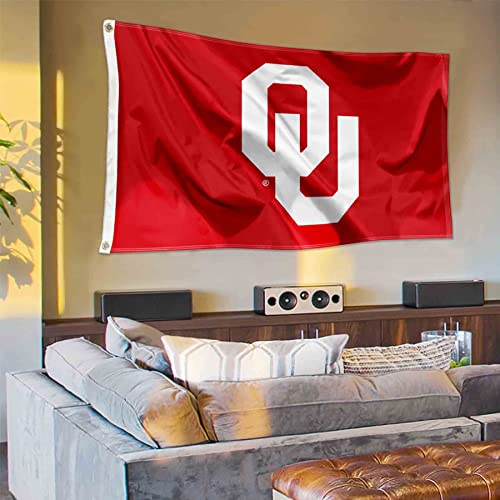 OU Oklahoma Sooners University Large College Flag | Pricepulse