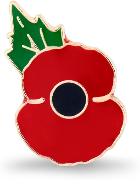 The Royal British Legion Poppy Lapel Pin Small: Amazon.co.uk: Jewellery