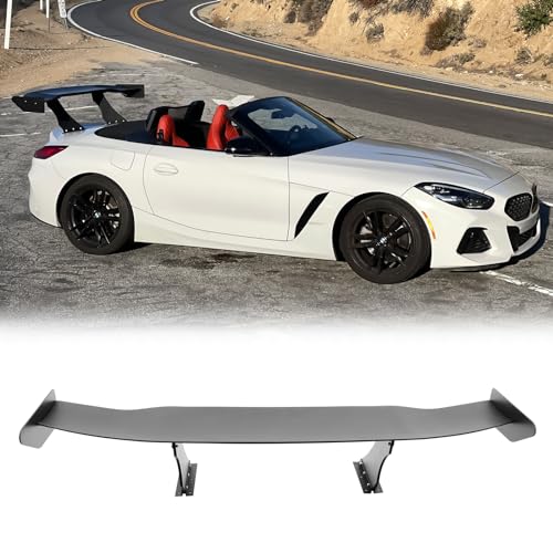 FREEMOTOR802® Universal Fitment GT Trunk Spoiler, Unpainted Black 57 ...