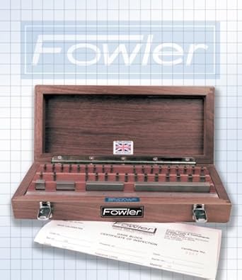 Fowler Carbide Gage Block Set 82PC 53-685-082: Amazon.com: Industrial ...