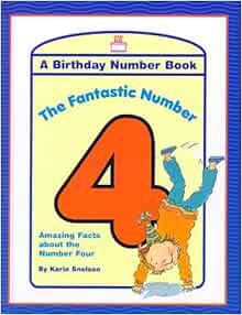 Amazon.com: The Fantastic Number 4: A Birthday Number Book ...