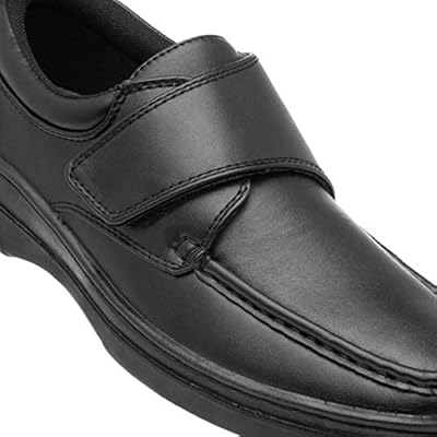 Hobos Mens Casual Easy Fasten Shoe in Black - Autism Supplies and ...