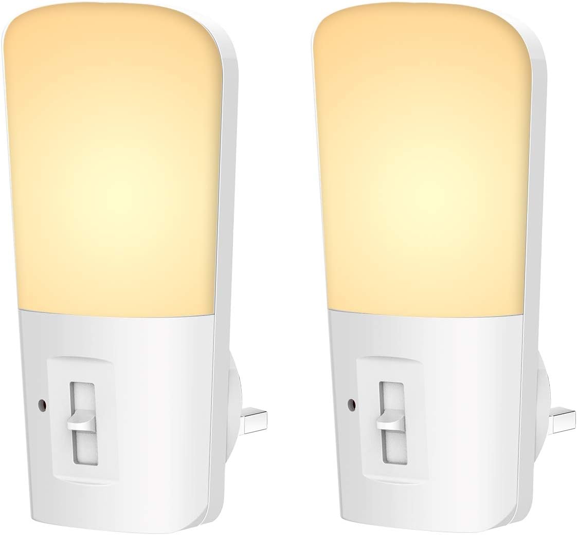 Plug in Night Light, Dimmable Night Lights, LOHAS Dusk to Dawn ...