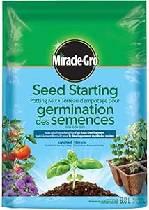 Miracle-Gro 74918430 Seed Starting Potting Mix: Amazon.ca: Patio, Lawn ...