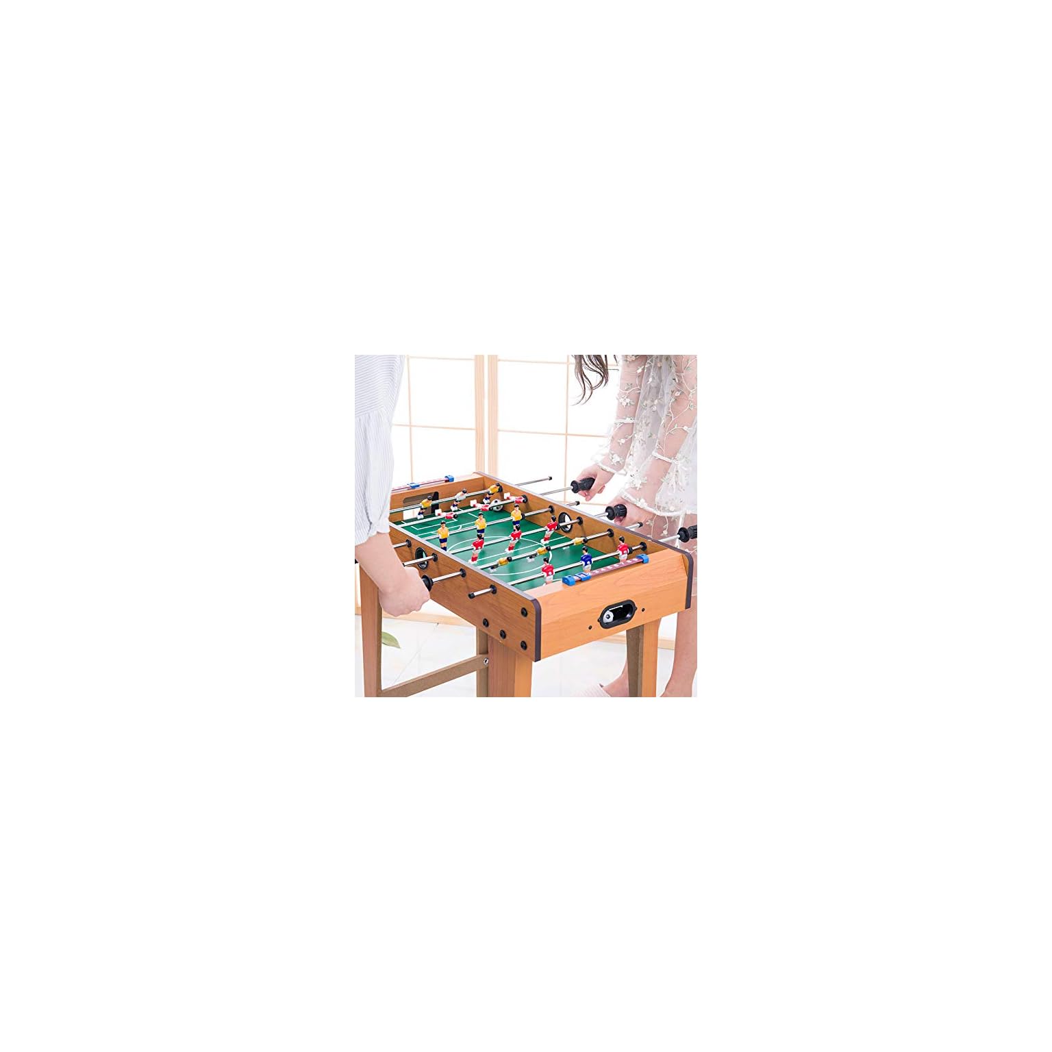 Dark Yellow Mini Football Table - Buy Online UK